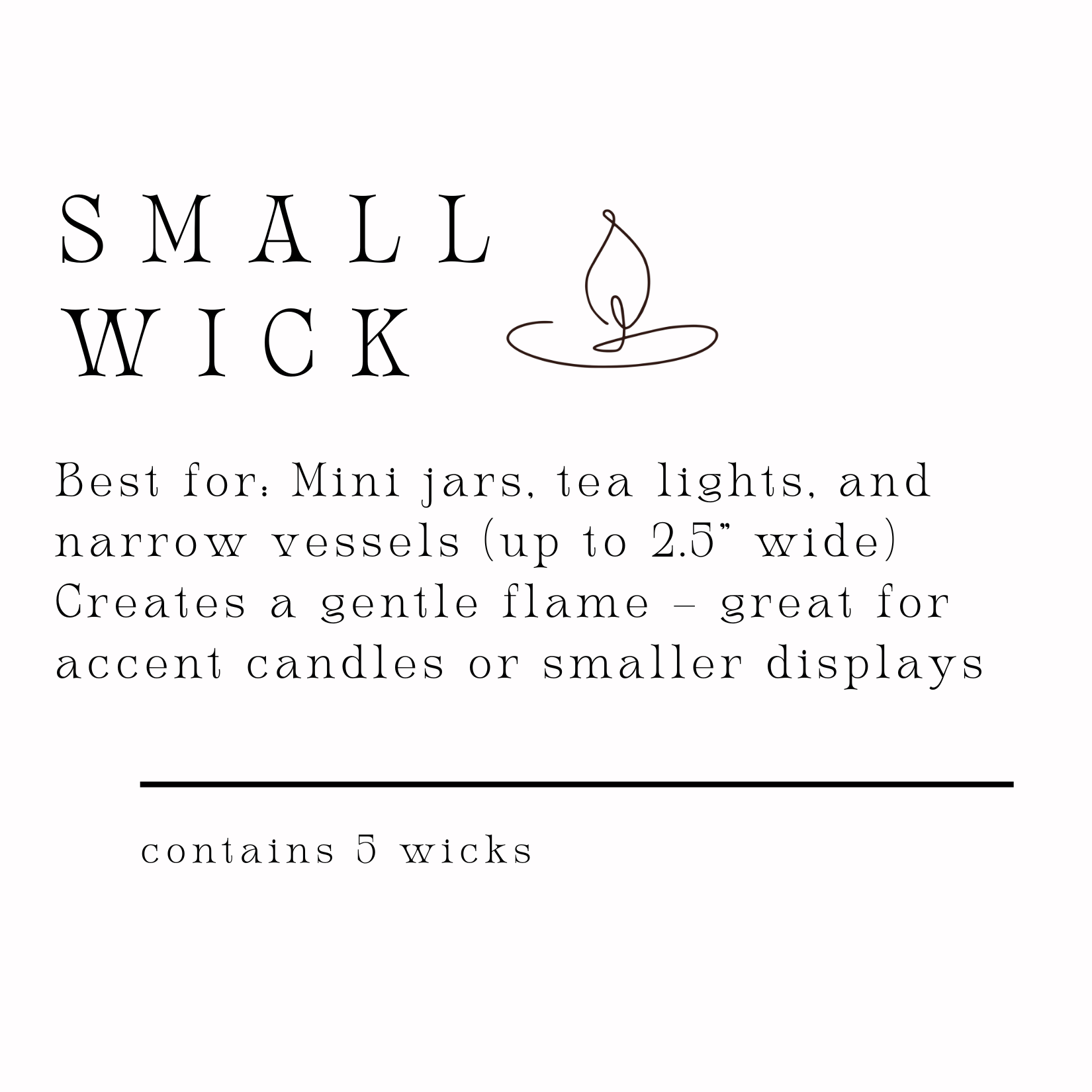 Small Wick Pack – Grit & Grain Studio